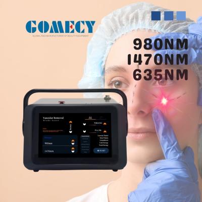 中国 GOMECYレーザー脂解 減肥 光ファイバー 980Nm 1470Nm レーザー 脂解 販売のため