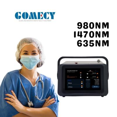 China Endolaser 980nm 60W Laser Lipolysis Lipolaser Cellulite Reduction Liposuction Phlebology Laser Beauty Equipment for sale