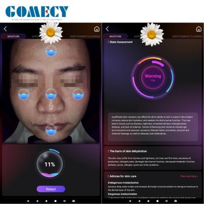 China GMS- A6 Máquina analizadora facial inteligente con 8 tecnologías de imagen espectral para el análisis con un clic de 15 problemas de la piel en venta
