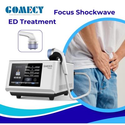 China Gomecy Soft Shockwave Extracorporeal Focus Shock Wave Therapy Physiotherapy Machine for sale