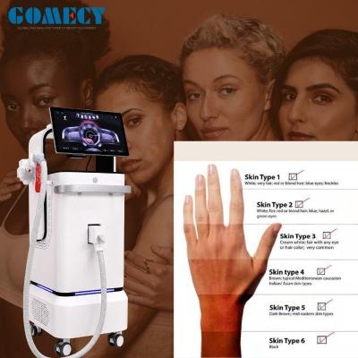 China Gomecy Advanced 808nm Diode Laser Hair Removal System with 15.6 Inch 4K Android Touch Screen Large Spot Size Professional Beauty Equipment for sale