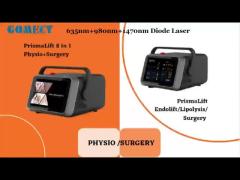 Endo Face Lifting Lipolysis Laser Liposuction Body Slimming Machine Diode 635 980 1470nm Endolaser Laser Equipment