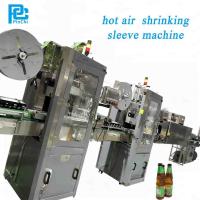 China Automatic Bottle Shrink Sleeve Machine Heat Shrinking For Customised for sale