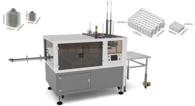 China Vertical Mineral Water Bottle Packing Machine Automatic Cartoning Case Packer 1.5KW/H for sale