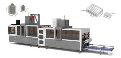 China Robotic Automatic Bottle Packaging Machine For Mango Juice Water Food And Beverage380V for sale