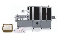 China Fully Automatic Juice Bottle Packing Machine Cold Drink Bottle Case Packer for sale