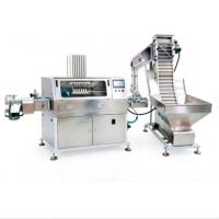 China PLC Touchscreen Insertion Cap Lining Machine 380V Semi Automatic for sale