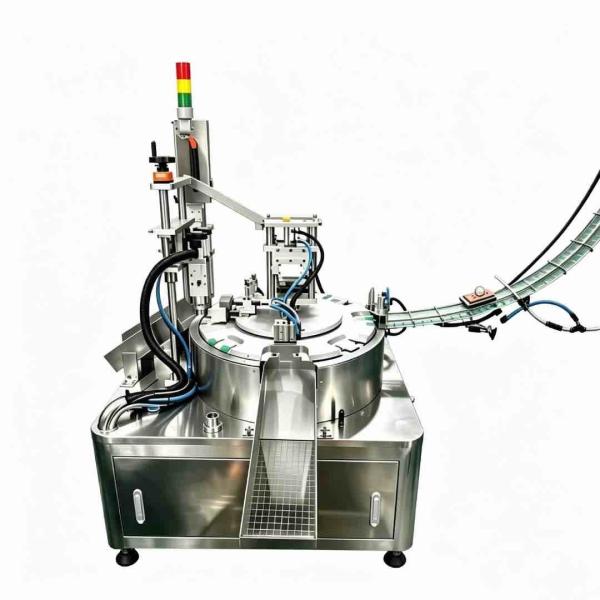 Quality Fully Automatic Stainless Steel PLC Control Cap Assembly Machine for Bottle Capping for sale