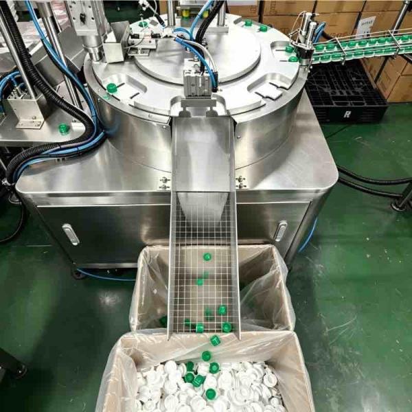 Quality Fully Automatic Stainless Steel PLC Control Cap Assembly Machine for Bottle for sale