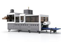 China Automatic Plastic Bottle Conveyor Line With Adjustable Guide Rails For Packaging Machinery for sale