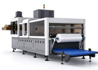 China Fully Automatic Bottle Packaging Machine, Integrated Roll Film Bagging Machine for 100ml-5L Plastic Empty Bottles for sale