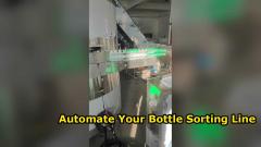 Automatic Bottle Unscrambler High Speed PET Sorting Machine