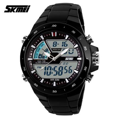 China Outdoor Sport EL Backlight Watch 30m Waterproof Japan Movement AL 35 for sale