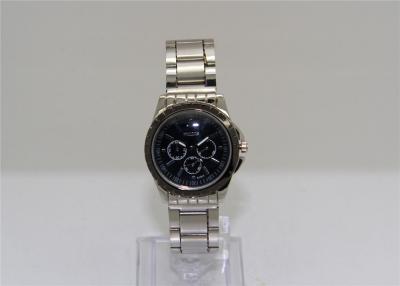 China Luminous hands Business Metal Japan Analog Quartz Watch with domed glass for sale