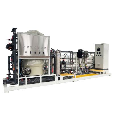 China Máquina da dessanilização do sistema RO do filtro de água da osmose reversa 200TPD à venda
