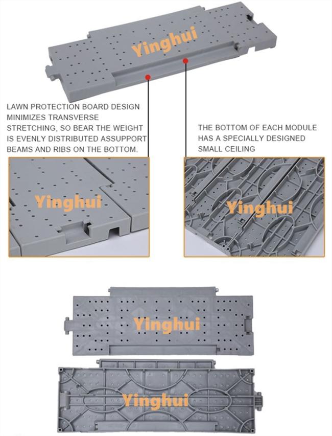 T-02 modular floor tiles installed at outdoor event