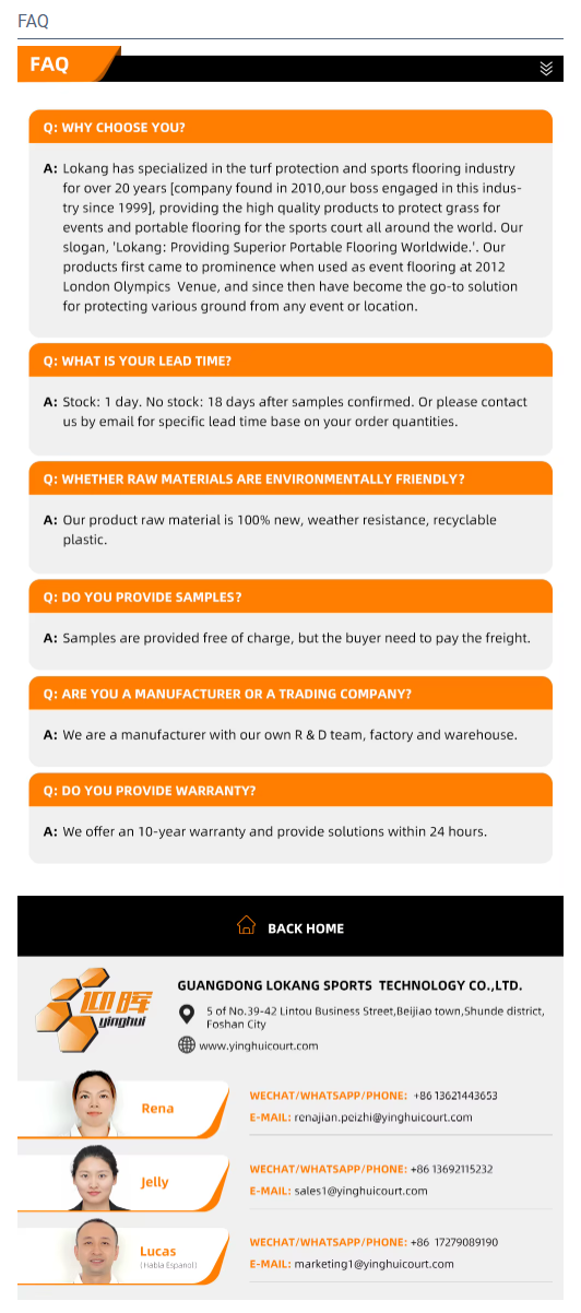 Quick installation of interlocking floor system