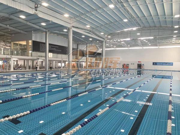 Quality Commercial Rectangular ZAM Steel Structure Swimming Pool With Superior for sale