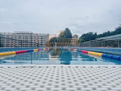 China Commercial Competition Swimming Pool Sand Filters Rectangular Swimming Pool Custom for sale