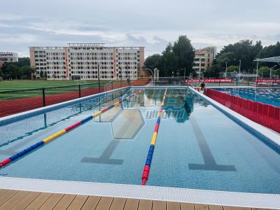 China Piscinas prefabricadas grandes sobre el suelo para entrenamiento al aire libre e inteligentes en venta