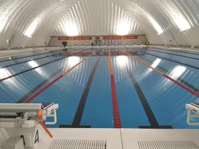 中国 インテリジェント制御鋼製地上プール、3方向水戻りシステム付き 販売のため