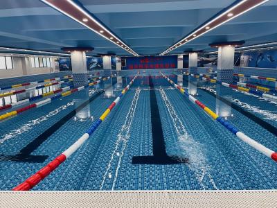 China Piscina modular de PVC para niños que aprenden a nadar con aislamiento térmico de 5 lados en venta