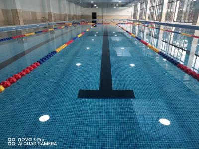 China Piscina de natación de aprendizaje de tamaño familiar moderno, 2M de profundidad, piscina elevada de aluminio en venta