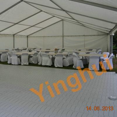 China High Impact PP Plastic Lawn Protection Tiles Event Tent Floor For Concerts for sale