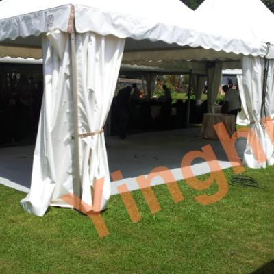 China PP Interlocking Tiles Portable Event Flooring Outdoor Party Tent Event Floor for sale