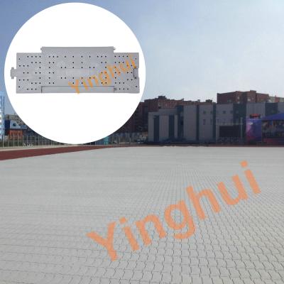 China UV Resistant Roll Up Event Floor Outdoor Portable Modular Plastic Tent Flooring For Protection Grass Floor for sale