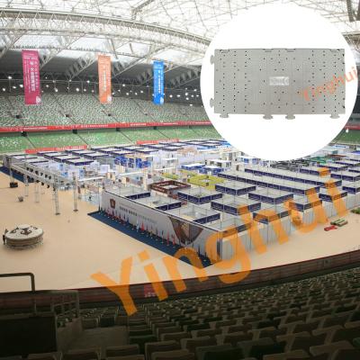 China Portable Interlocking Plastic Event Flooring Party Tent Flooring Outdoor Grass Protector Event Floor for sale