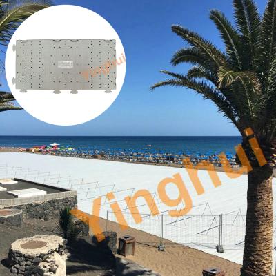 China Portable Interlocking Plastic Event Flooring Party Tent Flooring Outdoor Grass Protector Event Floor for sale