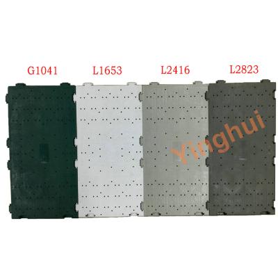 China Portable Interlocking Plastic Event Flooring Party Tent Flooring Outdoor Grass Protector Event Floor for sale