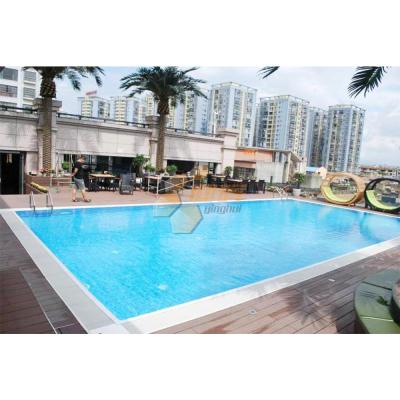 中国 特別イベント スチール構造 スイミングプール プリファブ 屋内大型長方形のプール 販売のため