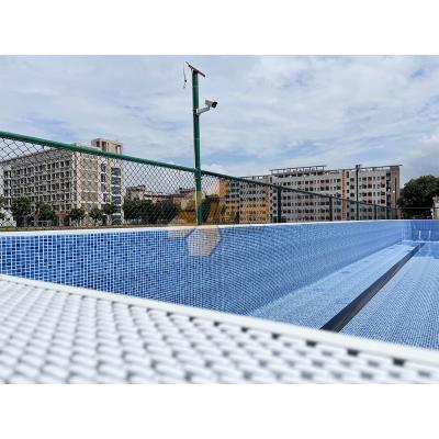 中国 特別イベント スチール構造 スイミングプール プリファブ 屋内大型長方形のプール 販売のため