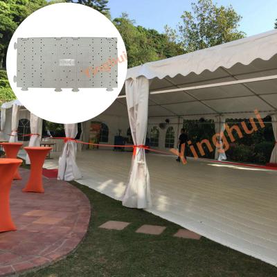 China Portable Plastic PP Modular Grass Protective Flooring Outdoor Temporary Deck Carpet Event Flooring for sale