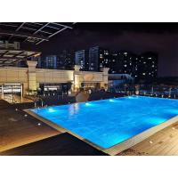 Quality Professional Outdoor Swim Pool Zn-Al-Mg Steel Prefabricated Metal Frame Swimming for sale