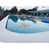 Quality Zn-Al-Mg Steel Frame Temporary Training Swimming Pool Prefabricated Inground for sale