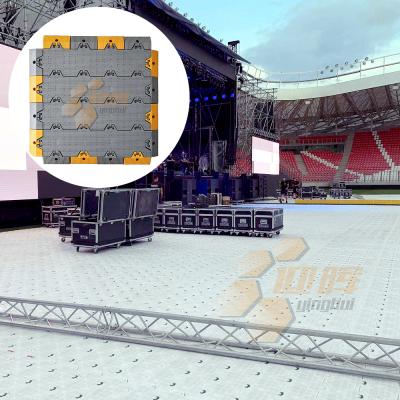 China Non slip Durable PP Plastic Event Floor Party Tent Flooring and Temporary Flooring for Events for sale