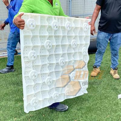 China Outdoor PP Material Portable Multi Purpose Pp Plastic Turf Protection Event Flooring for sale