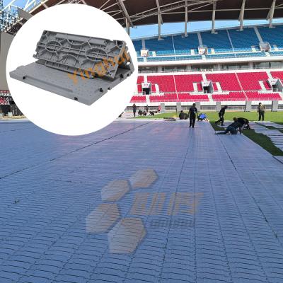 China Plastic PP Portable Tent Flooring Party Wedding Stadium Walkway Concert Event Flooring for Sale for sale