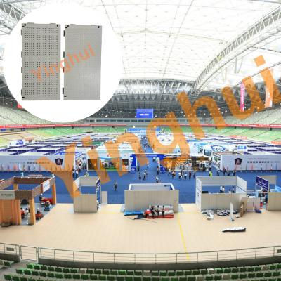 China Plastic Exhibitions Tent Floor Event Protection Flooring For Wedding Running Tracks for sale