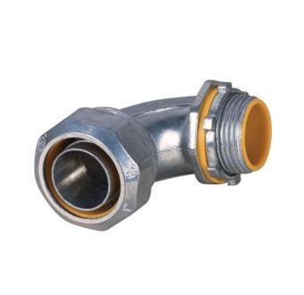 Cina Un connettore impermeabile flessibile EMT Conduit Fitting da 90 gradi in vendita