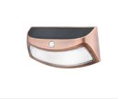 China Solar LED Gate Light with Human Sensor 200LM IP65 0.6W Intelligent Lighting for sale