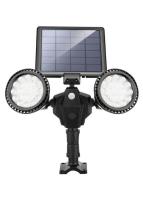 China 36 LED Solar Wall Light with Human Motion Sensor 1000LM IP65 Twin Spotlight for sale