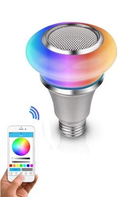 Cina Smart Home variopinto senza fili di WIFI della lampadina dell'altoparlante del LED in vendita