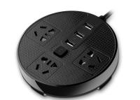 China Customized Multi Function Plastic Circular Smart Plug Board for sale