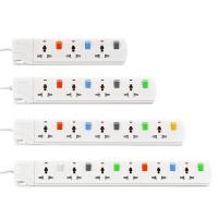 China British 13A Electric Universal Extension Socket with USB 2 Ports 850°C Fireproof for sale