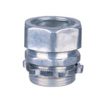 China Zinc Die Cast EMT Connector Compression Type 1/2 to 2 Inch Indoor for sale