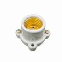 China E27 Ceramic Lamp Holder 4A 250V LED Electric Plug Socket for Industrial Lighting for sale